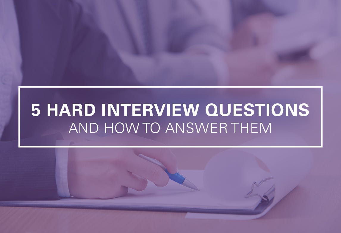 The 5 Hardest Interview Questions and How To Answer Them | by Ultimate ...