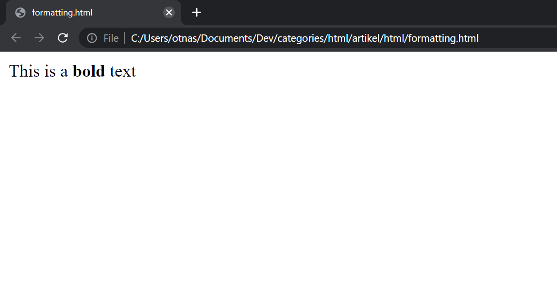 Text formatting in HTML. In the previous articles, we explained… | by ...