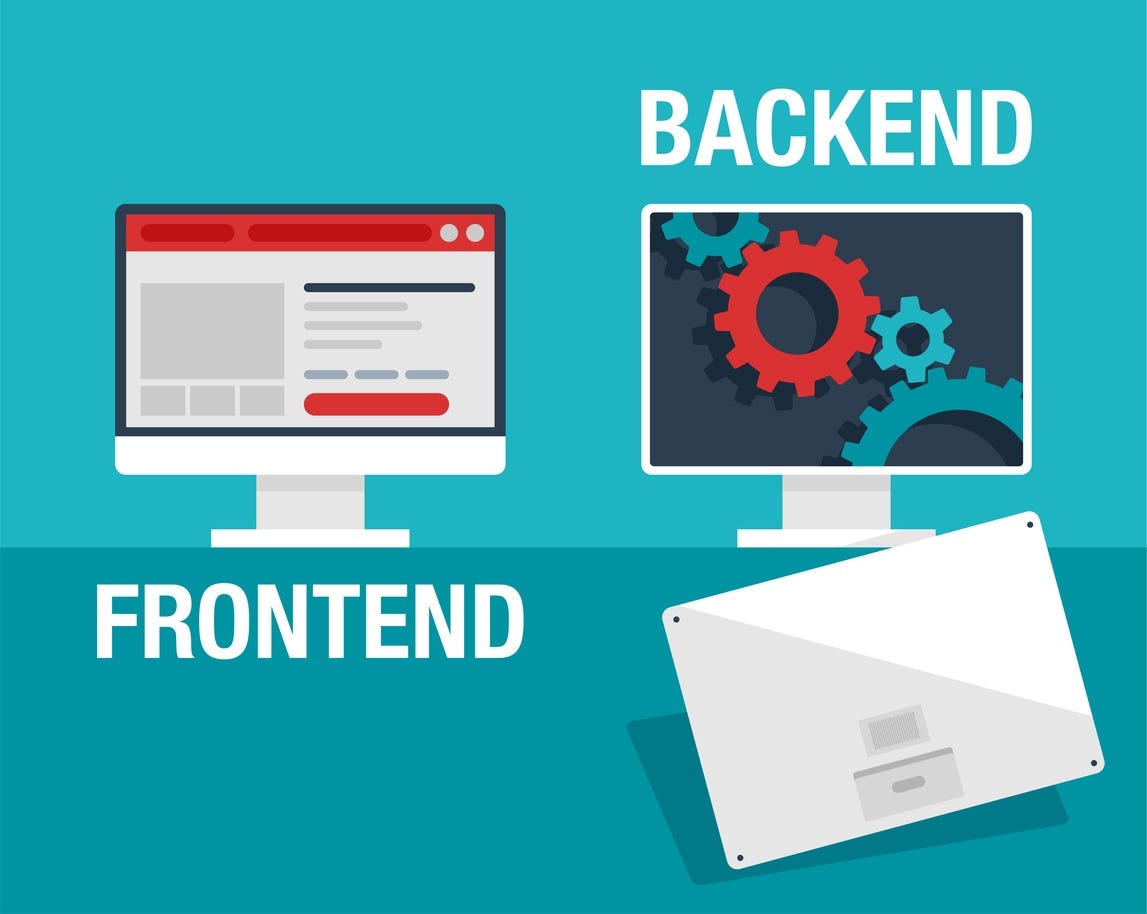 Key Differences Between Front-End and Back-End Development | by ... Key Differences Between Front-End and Back-End Development | by ...