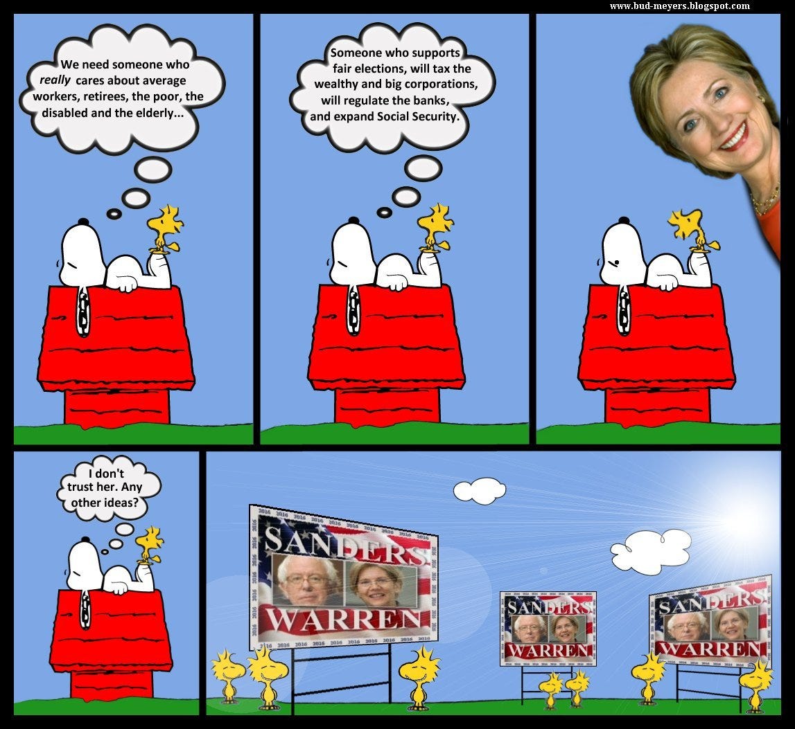 Snoopy Contemplates 2016 Election | by Bud Meyers | Medium