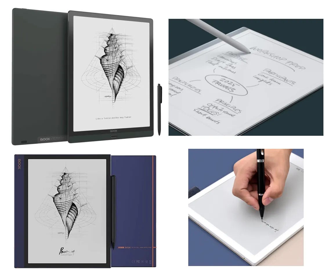reMarkable 2, Onyx Note Air, SuperNote 5x or Onyx Max Lumi? Which one ...