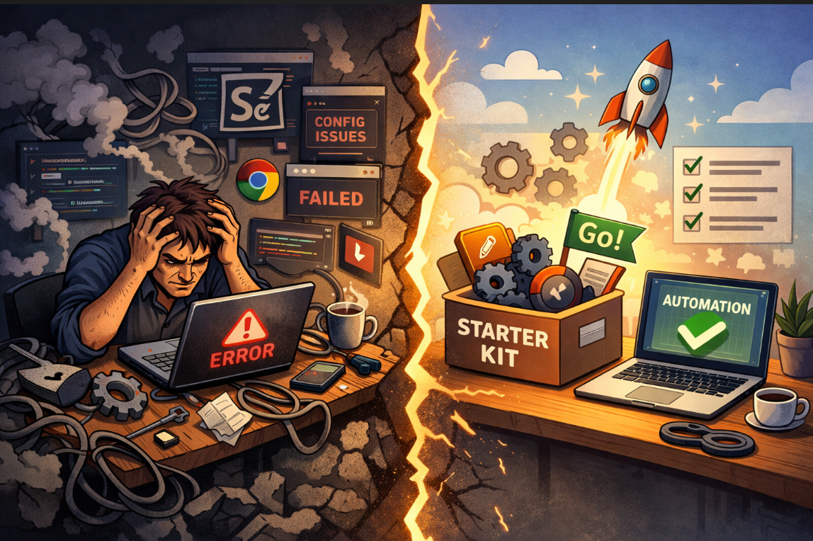 I Got Tired of Selenium Setup Hell. So I Built This Starter Kit | by ...