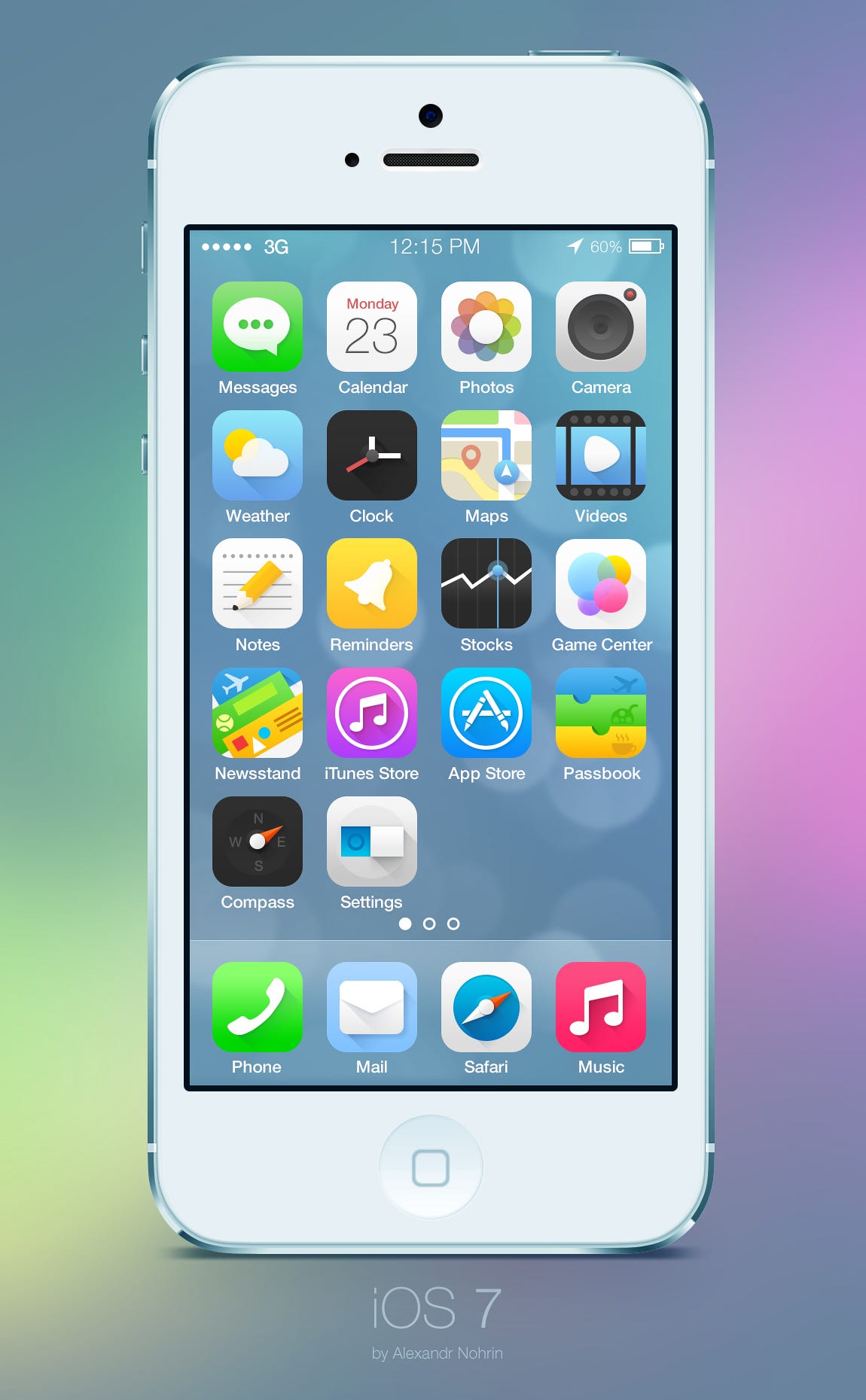 Icono De Cámara Iphone Ios7