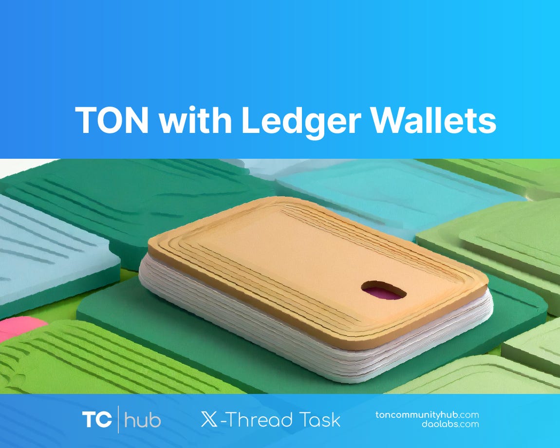 Ledger Cüzdanları ile TON:. Infografik-thread Çalışması. | by ...