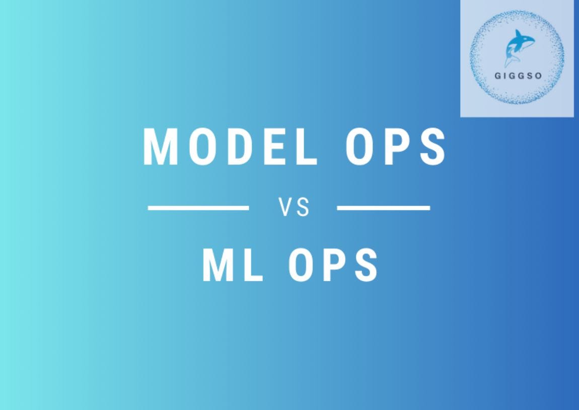 Model Ops Vs ML Ops - Giggso - Medium