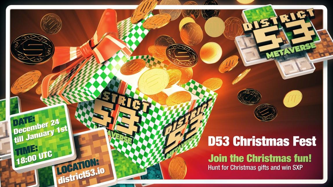 D53 Christmas Fest. Imagine a world where everything is… | by District ...