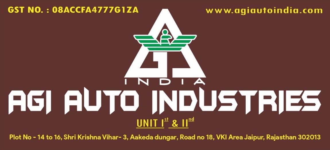 AGI AUTO INDUSTRIES - AGI AUTO INDUSTRIES - Medium