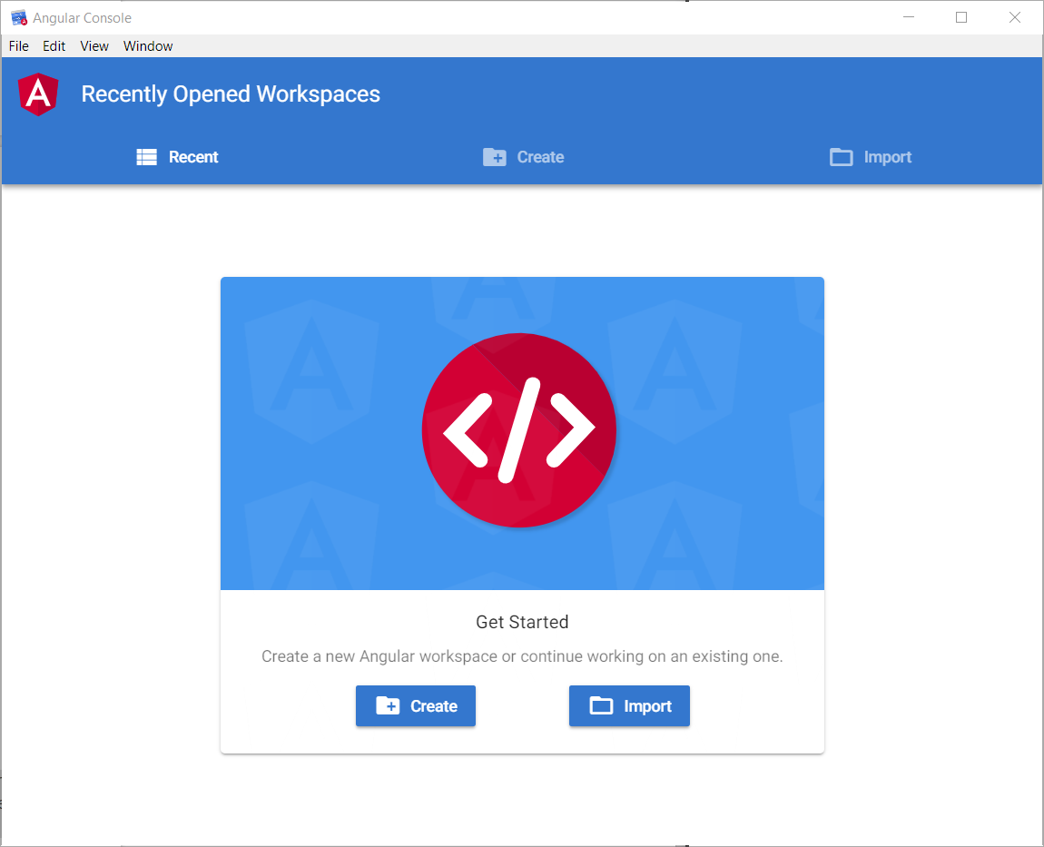 Announcing the First Stable Release of Angular Console — The UI for the Angular CLI | by Victor ...