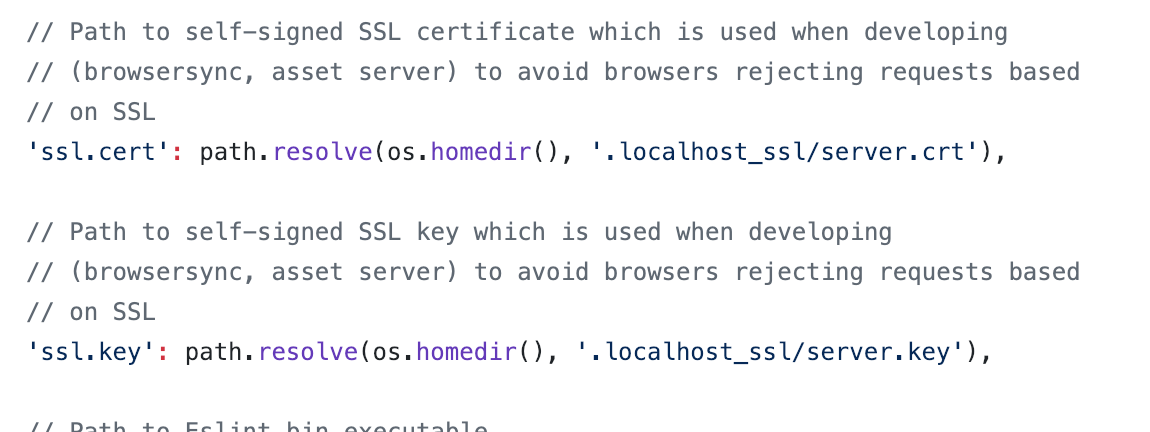 This is the config for slate in how it resolves the paths for ssl. | by ...