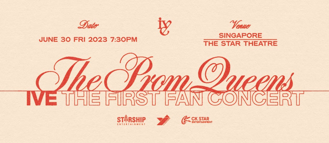 LIVE | IVE THE FIRST FAN CONCERT “The Prom Queens” IN SINGAPORE | by ...