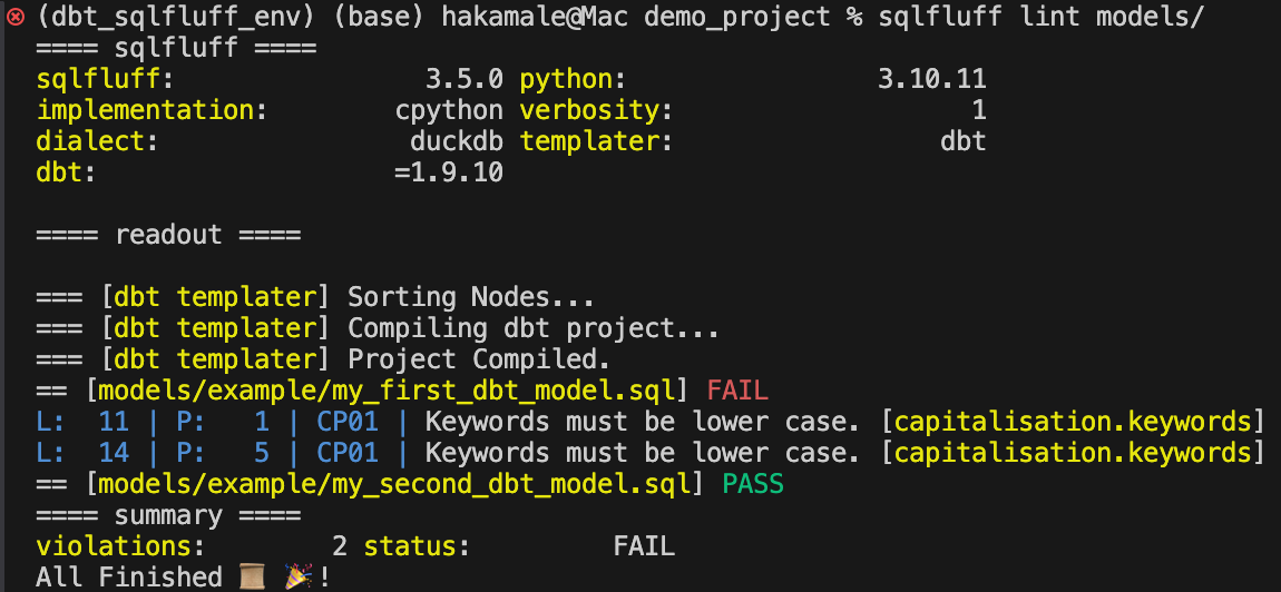 SQLFluff and dbt: Enforcing SQL Quality at Scale | datashift.eu