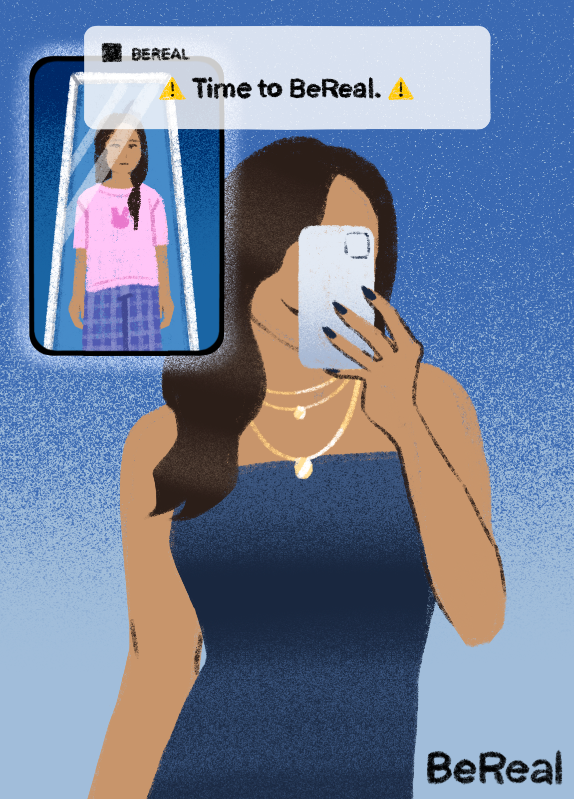 BeReal or BeFake?. In 2020, an app called BeReal arrived… | by daylyy ...