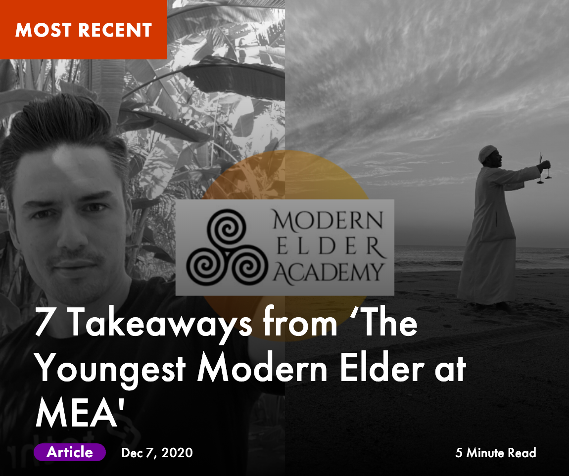 The Youngest Elder at Modern Elder Academy: 7 Takeaways from tethr app ...