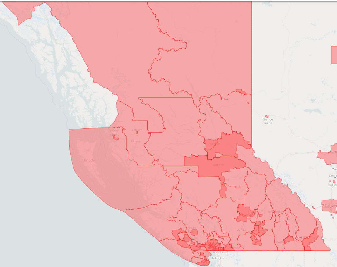 Does British Columbia really have an urban-rural divide? | by Andrew ...