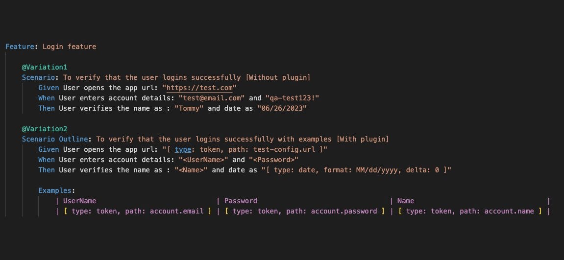 Transform Static Values in Gherkin | by Veera. | Medium