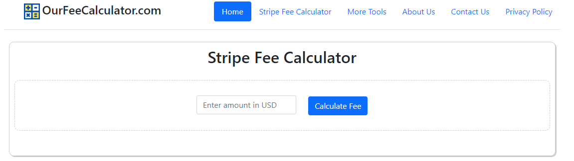 Stripe Fee Calculator. The Stripe Fee Calculator is a powerful… | by AI ...