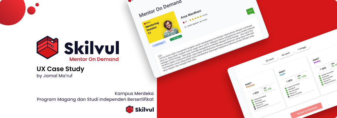 UX Case Study — Skilvul (Mentor On Demand) | by Jamal Ma'ruf | Medium