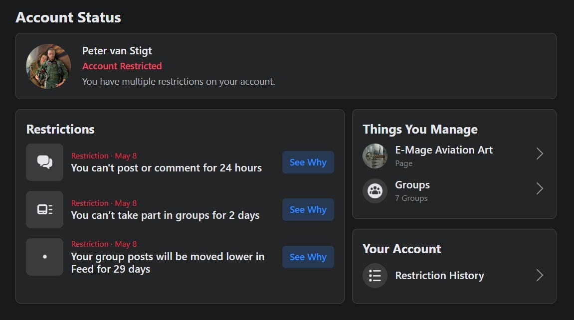 “Facebook Community Standards”. So, I’ve been on Facebook for thirteen ...