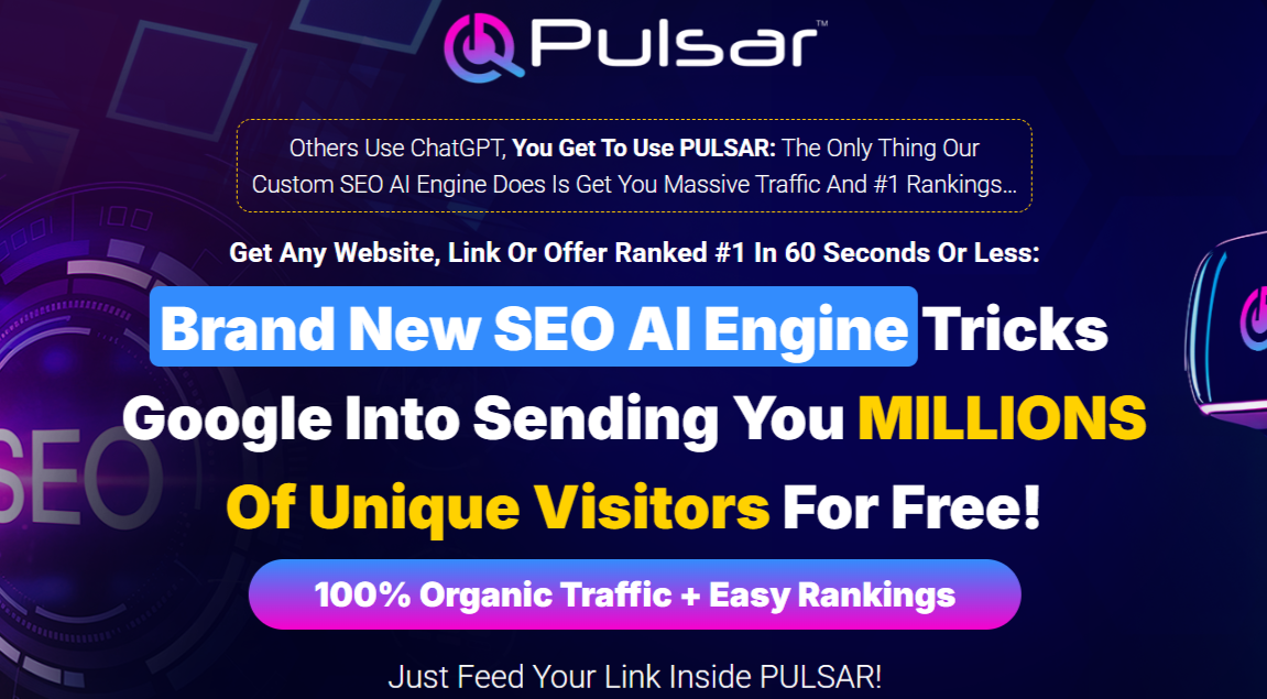 Get Any Website, Link Or Offer Ranked #1 In 60 Seconds Or Less with ...