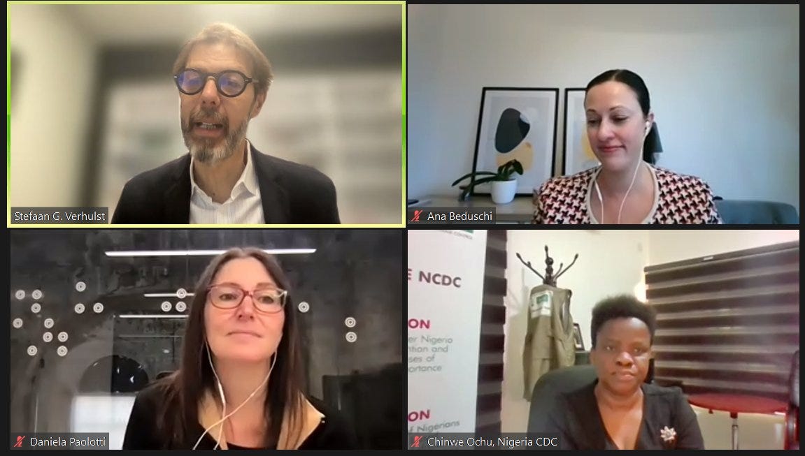 The GovLab Hosts a Webinar on Lessons Learned From Non-Traditional Data ...