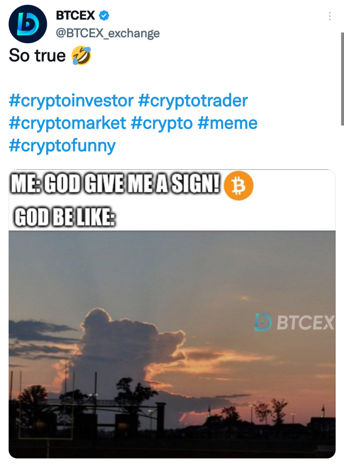 Meme at Btcex exchange. - ASGK Crypto A L - Medium