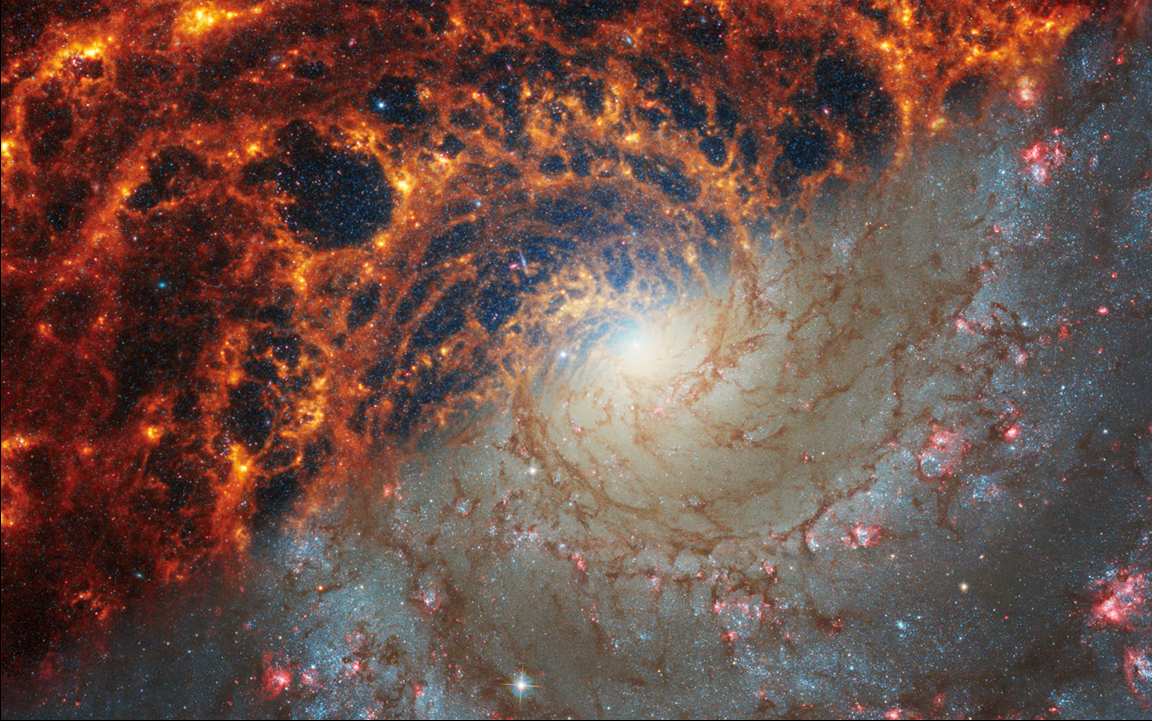 NASA captured amazing new photos of 19 spiral galaxies of stars outside ...