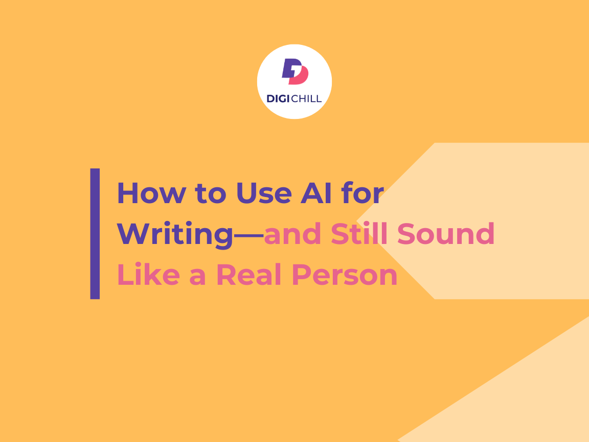 How to Use AI for Writing — and Still Sound Like a Real Person | by ...