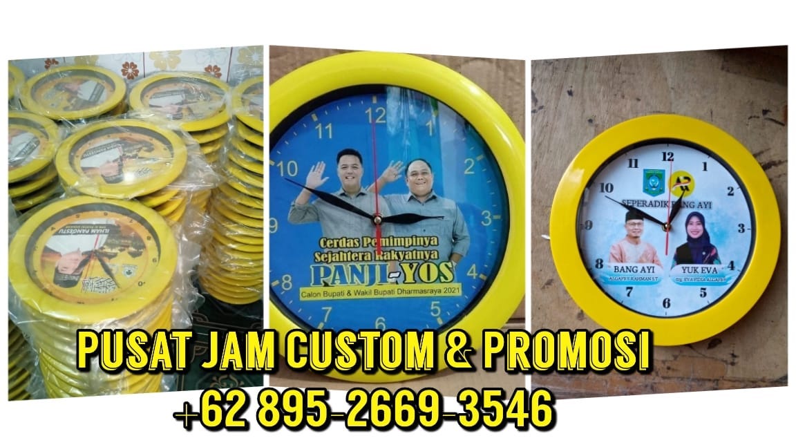 +62 895–2669–3546 | Pabrik Jam Dinding Bekasi | by Supplier Jam Custom ...