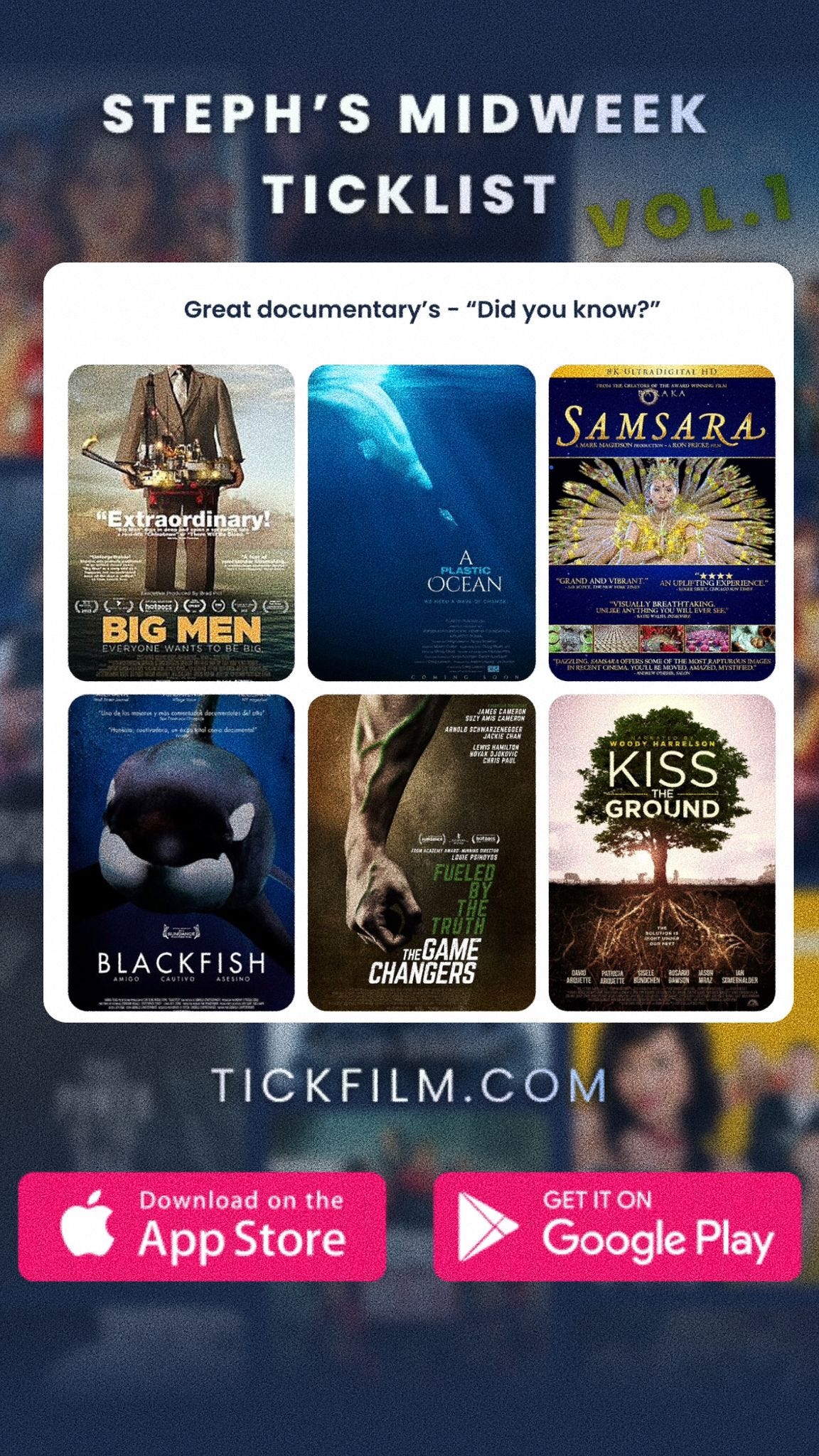 Tickfilms Presents the Midweek of New Movie Trailers: Big Men, A ...