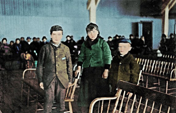 Male Irish Immigrant Ellis Island Solving The Mystery Of Arne