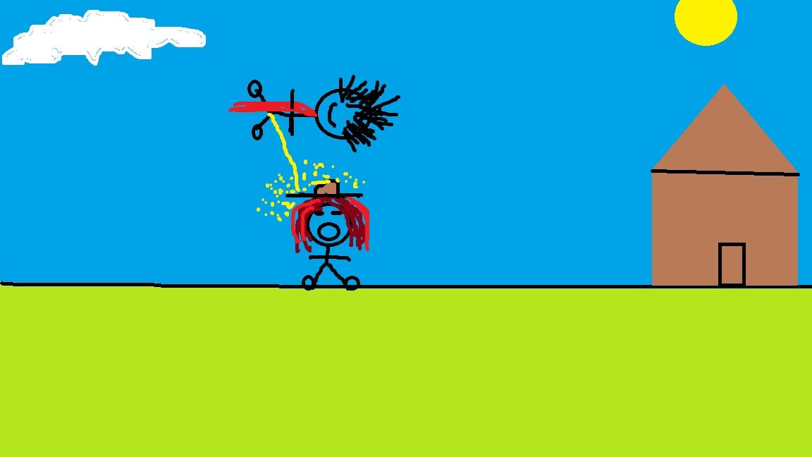 Wee Wee Man Adventures # 260 Super wee wee man and farmer Red - Wee Wee ...