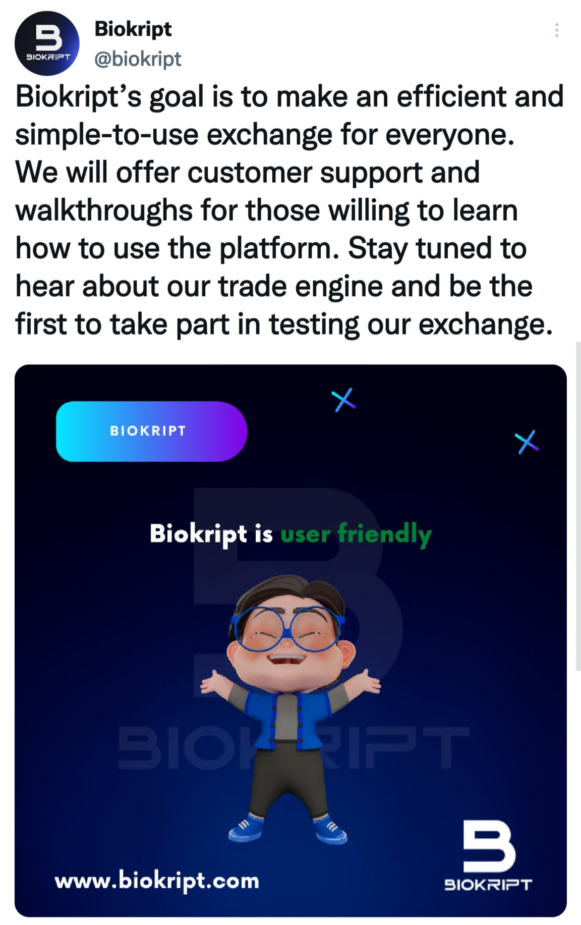 User friendly BIOKRIPT EXCHANGE. - ASGK Crypto A L - Medium User friendly BIOKRIPT EXCHANGE. - ASGK Crypto A L - Medium