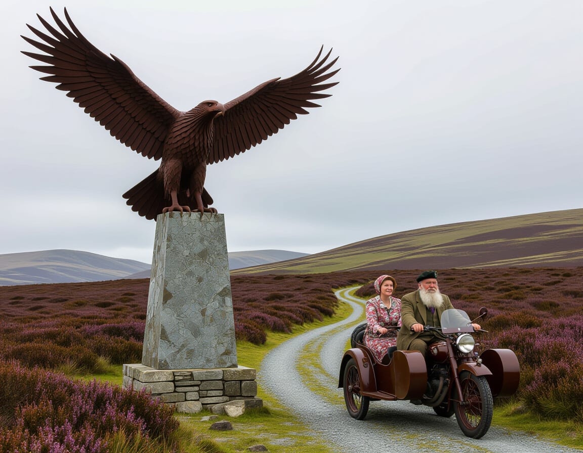 How the Northern Eagle sculpture was repaired in time, by Derek J ...