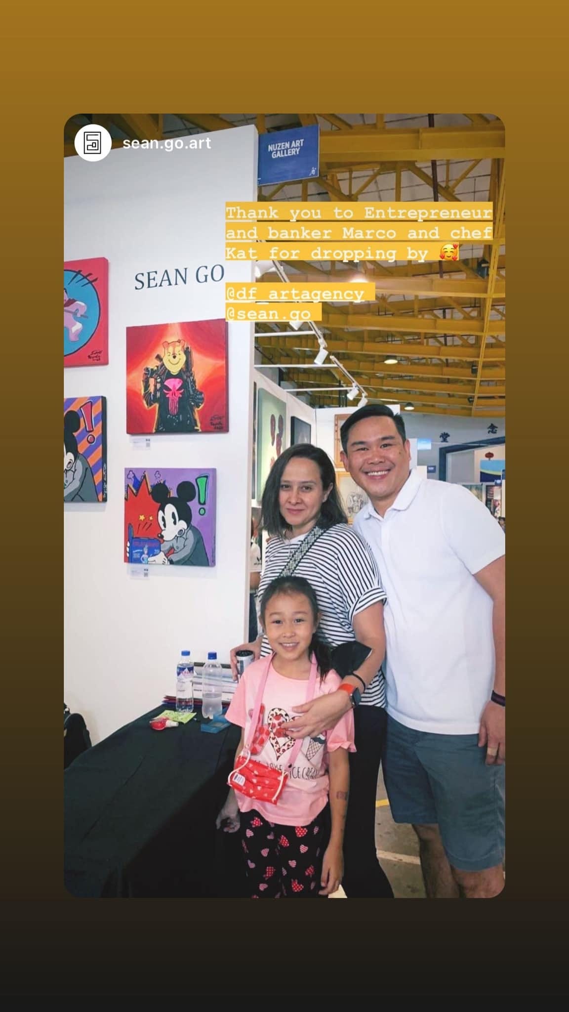 Sean Go Art at Xavier Art Festival - Sean Go Art - Medium