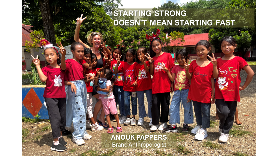 Anouk Pappers — Starting Strong Doesn’t Mean Starting Fast | Medium