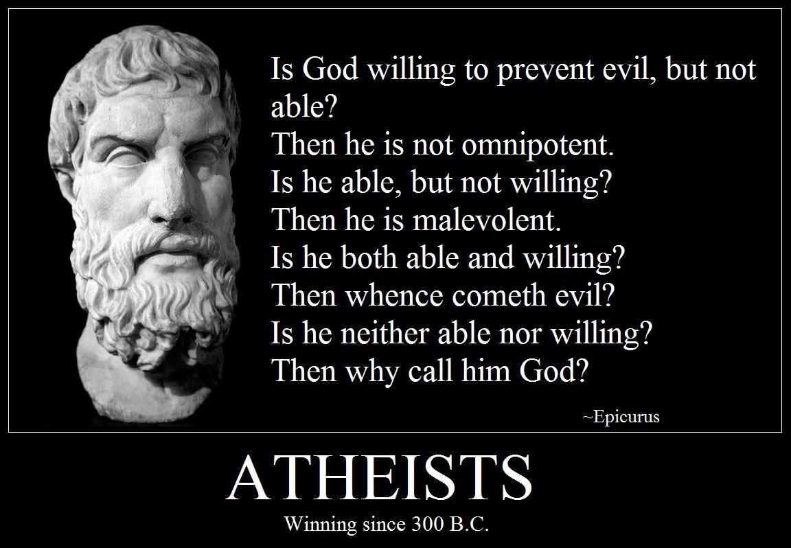 God and Evil: Are the two logically compatible? | by Justin Bailey ...
