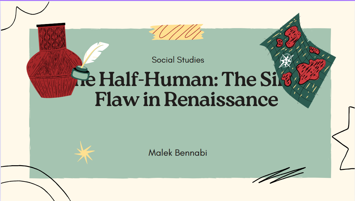 The Half-Human: The Silent Flaw in Renaissance | by Jaleleddine | Jun ...