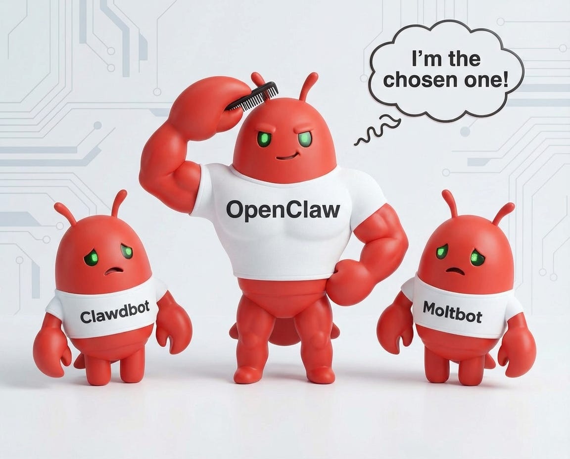 Clawd to Moltbot to OpenClaw: one week, three names, zero chill | by JP ...