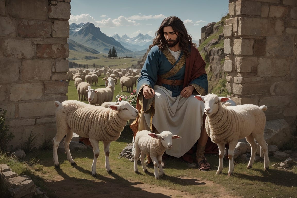 Jesus’s Parable. A Shepherd - Quoc Nguyen Biblical LIAM - Medium