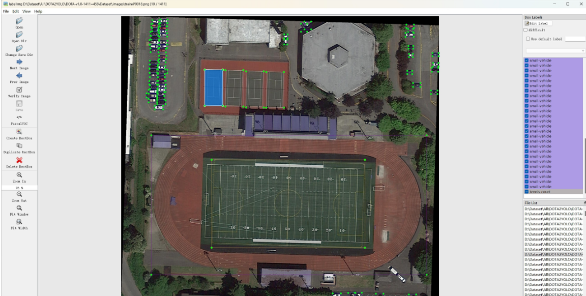 DOTA v1.0 remote sensing aerial target recognition dataset - PointCloud ...