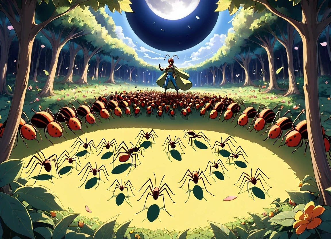 They Danced in the Long Eclipse. An ant prophet’s eclipse warning sparks… | by Dr. Stephen A ...