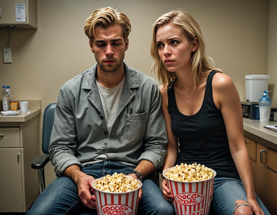 “I Told Chad Back In College That The Popcorn Trick Wasn’t Funny Then ...