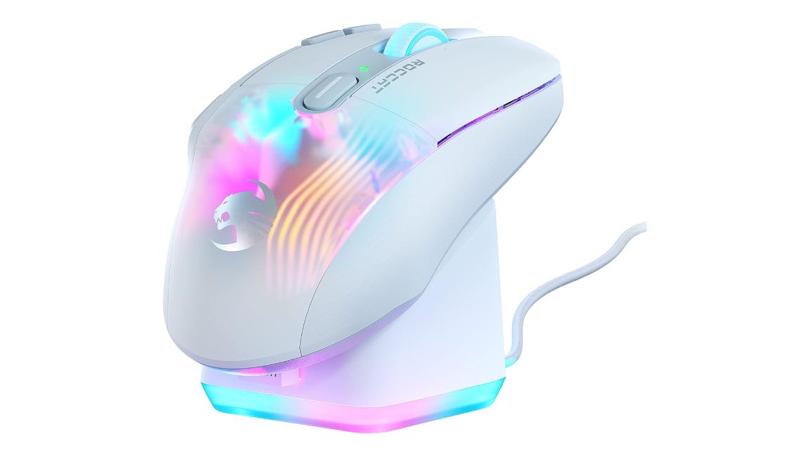 Wireless Customizable Ergonomic RGB Gaming Mouse, 19K DPI Optical ...