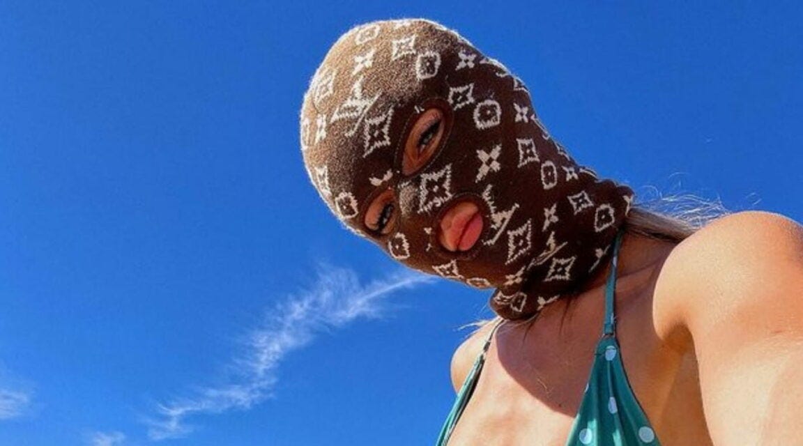 Who Is Ski Mask Girl On Tiktok at Jett Embling blog