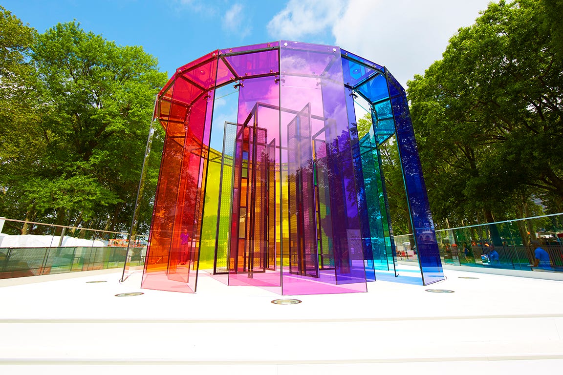 Future Sensations, Saint-Gobain’s ephemeral pavilions | by Harream ...