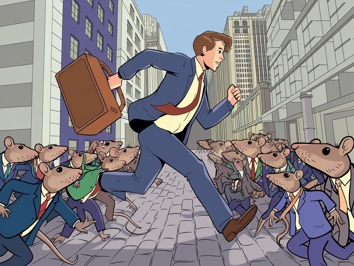 How to Escape the Rat Race Without Quitting Your Job | by Amelia Clarke ...
