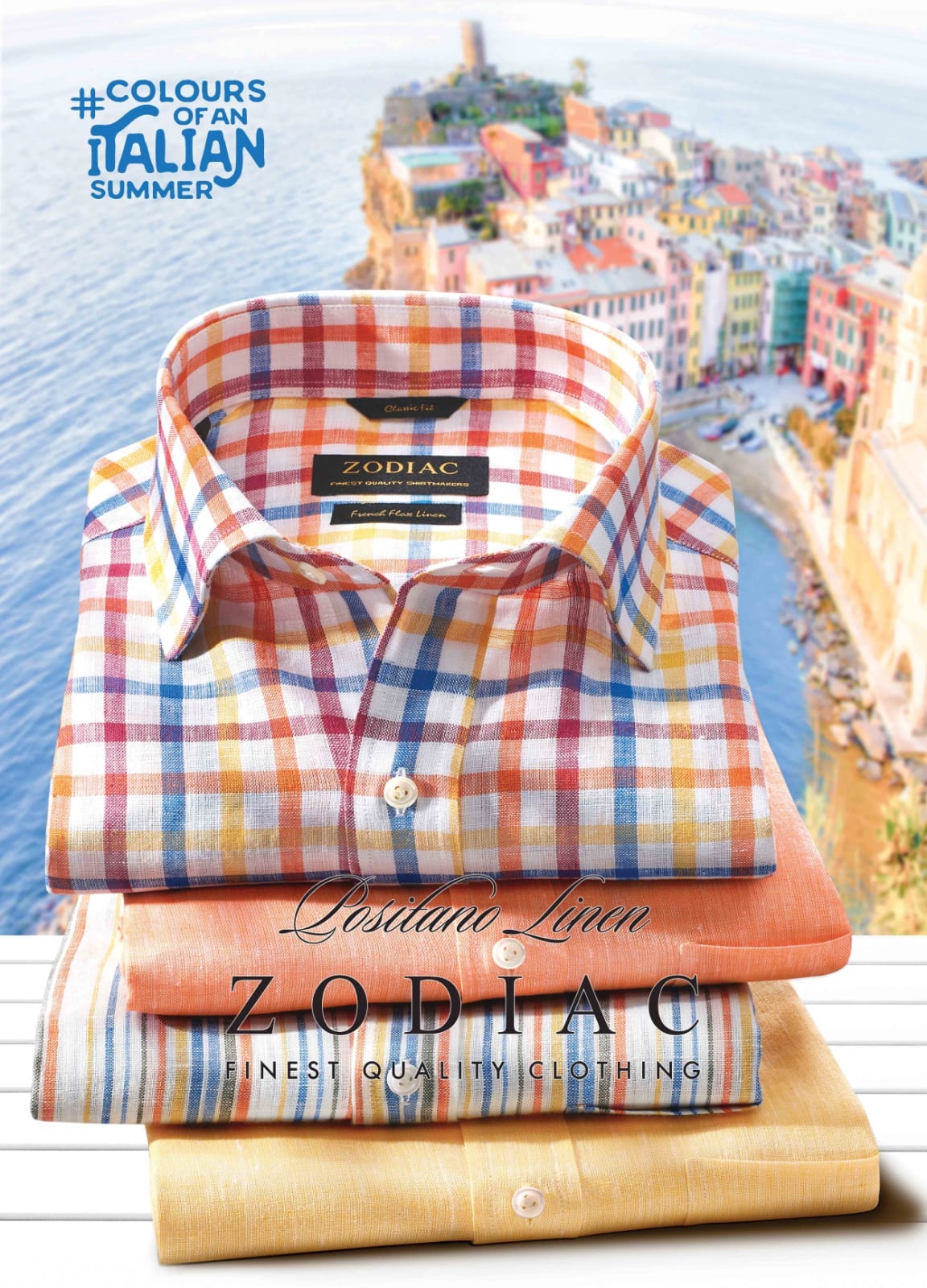 ZODIAC Presents Summer 2023. The Positano Linen Collection | by Anjali ...