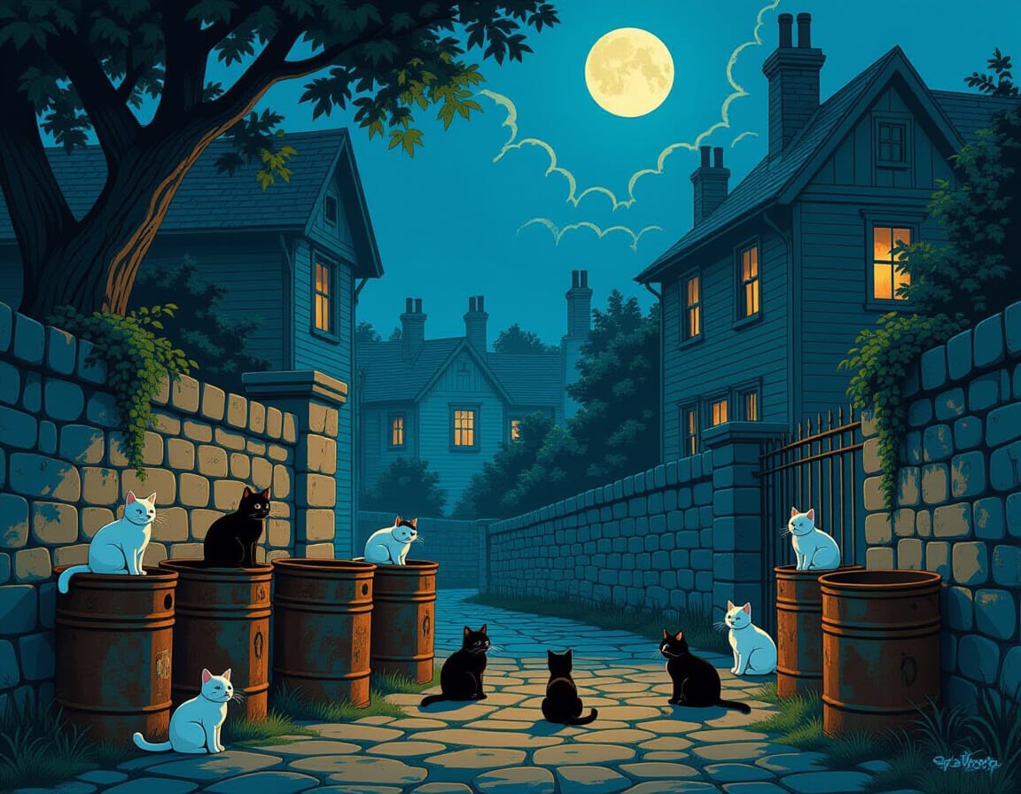 Jellicle Neighbors. RWDouble Drabble 2.0.195 | erudite… | by Derek J ...