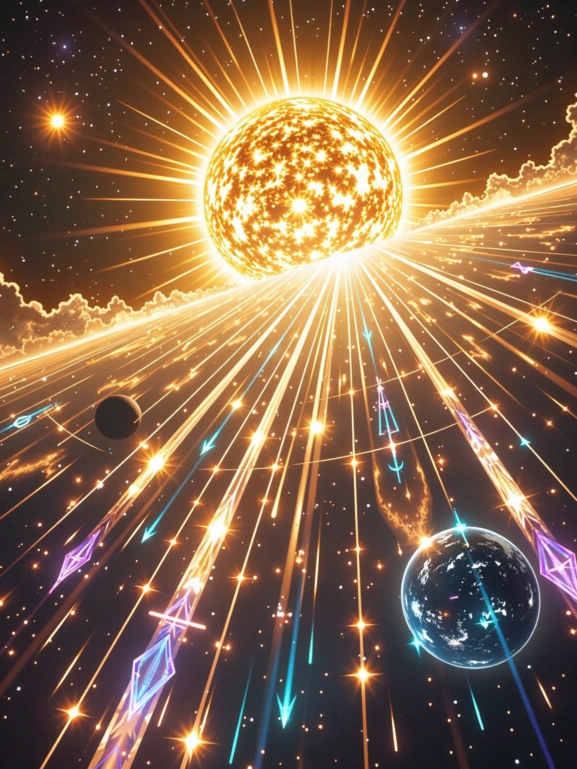 How Solar Flares and Cosmic Energy Trigger Spiritual Upgrades | by ...