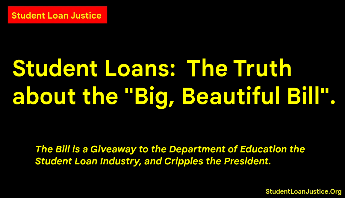 Student Loans: The Ugly Truth about the “Big Beautiful Bill”. | by Alan ...
